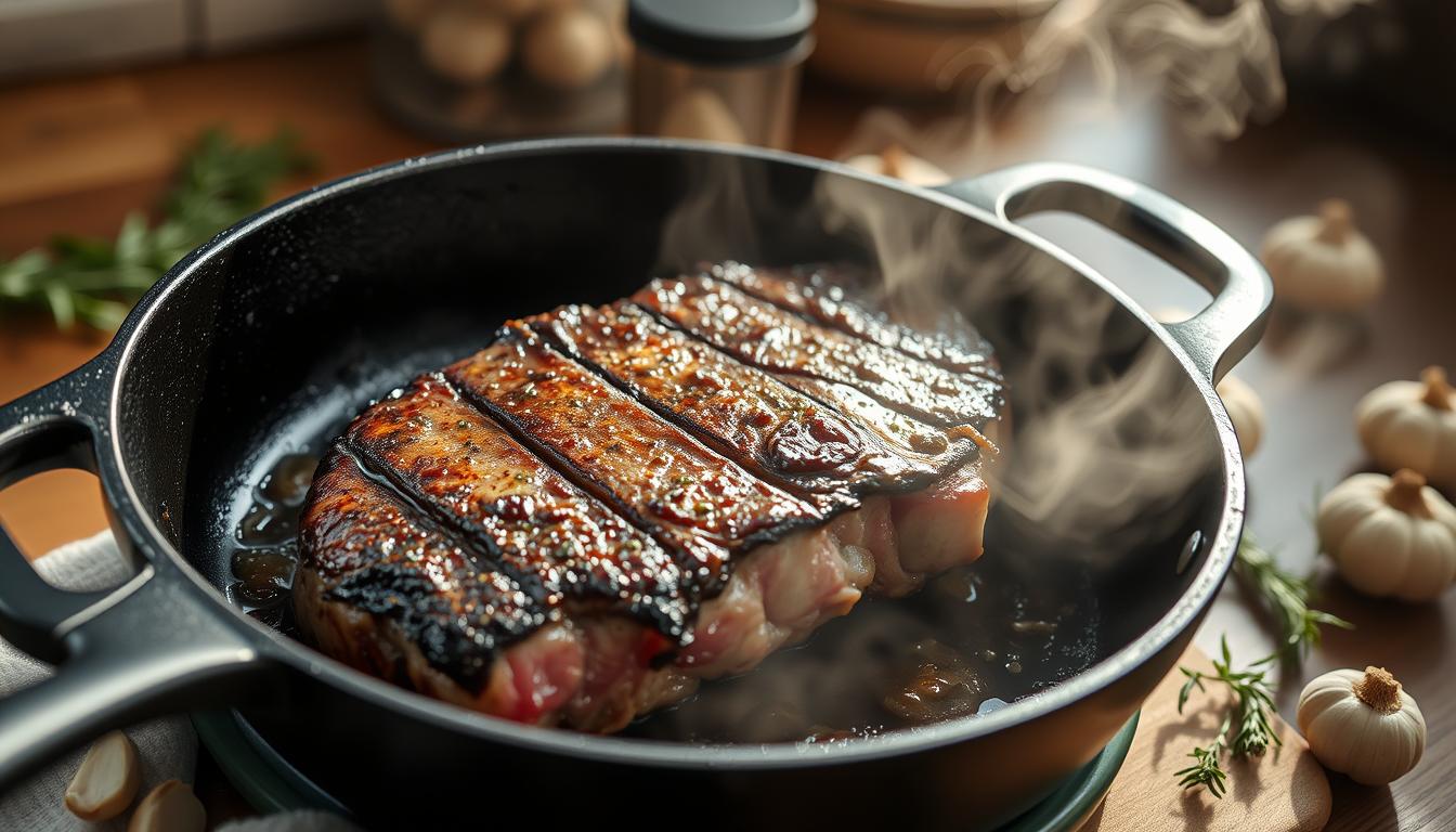 Spannende Beste Pfanne Fr Steak Fotos